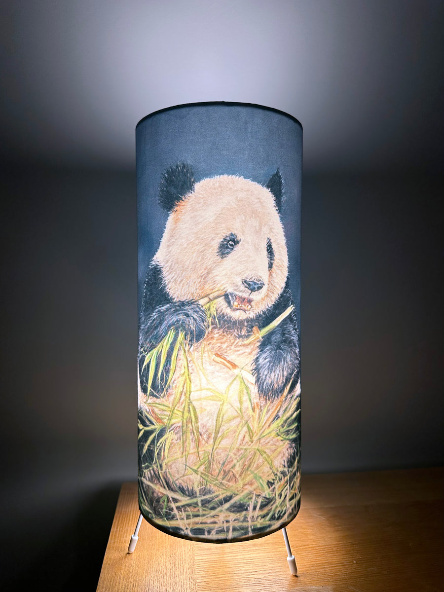 Panda Table Lamp – Grace Scott Art